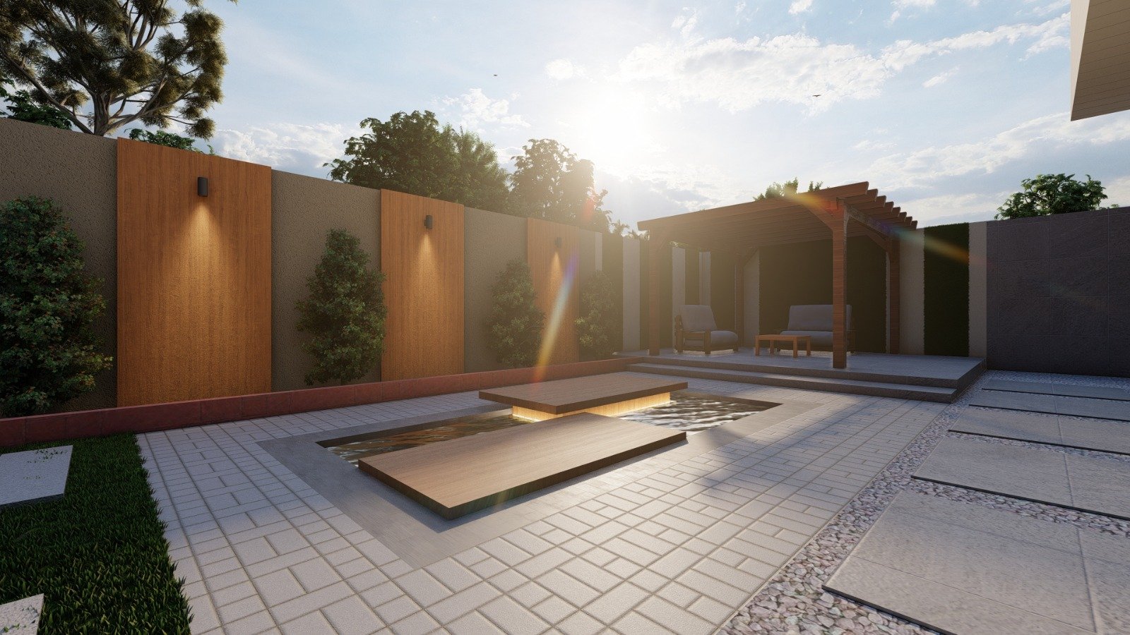 Garden Feature Wall Installation Dubai | Custom Luxury Designs